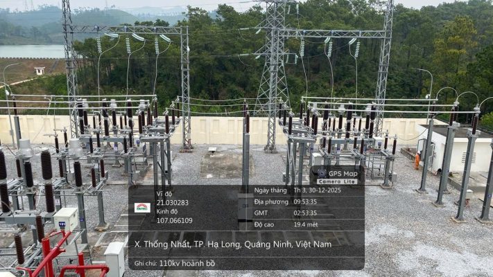 ĐÓNG ĐIỆN HOÀN THÀNH DỰ ÁN: TBA 110KV HOÀNH BỒ- QUẢNG NINH – entec.com.vn